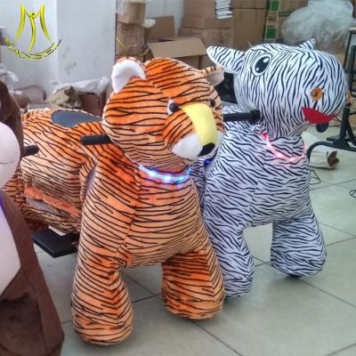 China Hansel coin operated kids ride machine animals rent motorized animal scooters for kids for sale