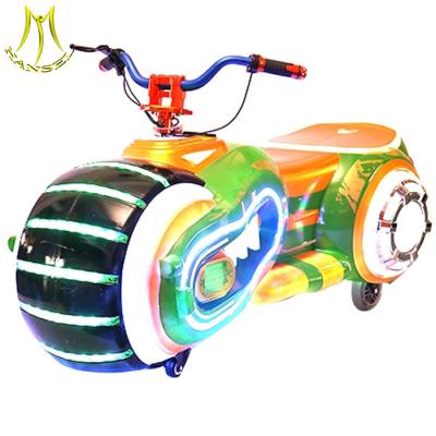 China Hansel  indoor playground equipment amusement park electric ride on plastic motor bikes for sale