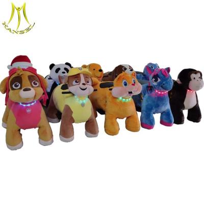 China Hansel 2019 amusement park walking coin operated children rides car paw patrol for sale