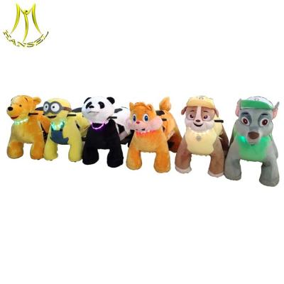 China Hansel coin operated animal ride for mall indoor ride on toys for sales for sale