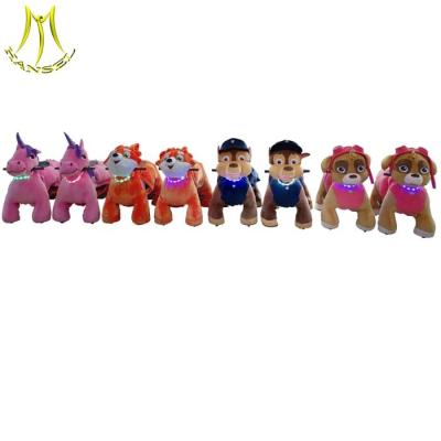 China Hansel  walking animal ride for adult battery power animal amusement stuffy ride for mall for sale