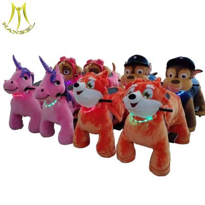 China Hansel children coin operated kiddie ride on animals in shopping mall for sale