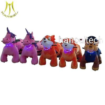 China Hansel  christmas animal rides coin operated animal ride amusement park ride for sale