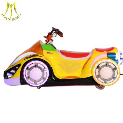 China Hansel battery powered motorcycle kids mini electric remote control amusement park rides for sale
