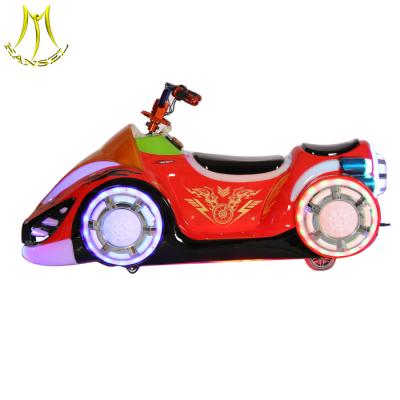 China Hansel Amusement park kiddie rides motorbike children battery power amusement remote control motorbike for sale