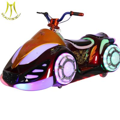 China Hansel battery powered motorcycle entertainment park equipment children ride on car for sale