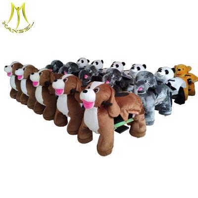 China Hansel  coin operated animal joy rides bicycle frame for motorized bike animal shopping mall for sale