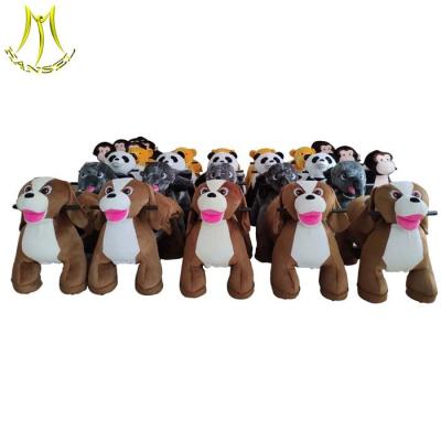 China Hansel  electric animal ride amusement park coin operated game machine for sale