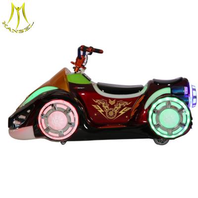 China Hansel amusement park equipment electric motorbike kiddie ride coin operated ride for sale
