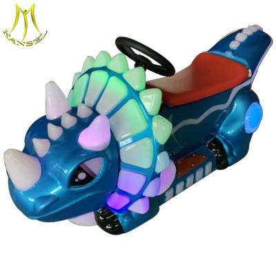 China Hansel  factory price amusement electric dinosaur ride motorbikes for adults and kids for sale