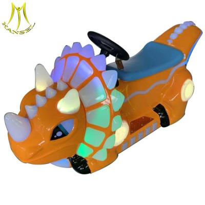 China Hansel  outdoor park children ride on dinosaur car battery power motorcycle for sale for sale