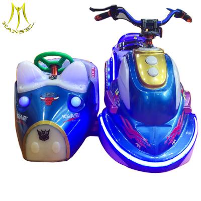 China Hansel outdoor playground remote control 12V kids motorcycle for sales with two seats for sale