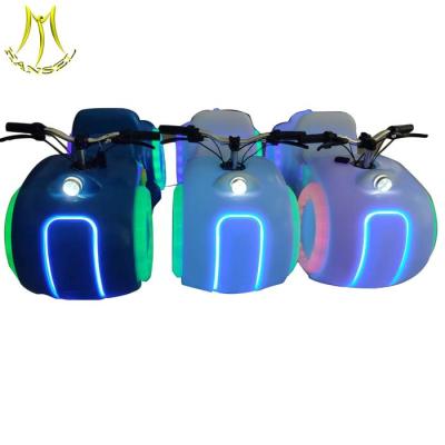 China Hansel indoor and outdoor amusement park battery operated electric motor scooter kids ride machine for sale