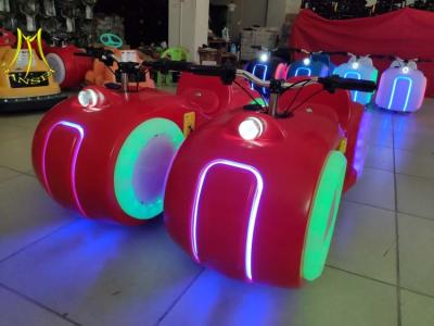 China Hansel Outdoor amusement park motorcycle battery operation ride for kids and adult for sale