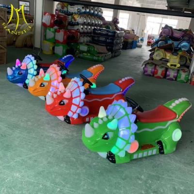 China Hansel  indoor and outdoor shopping mall amusement dinosaur rides for kids for sale