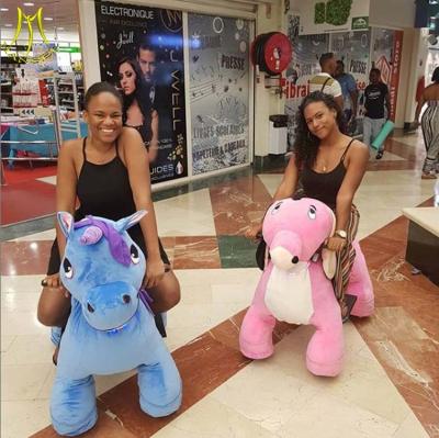 China Hansel kids indoor play equipment indoor amusement center happy rides on animal for sale
