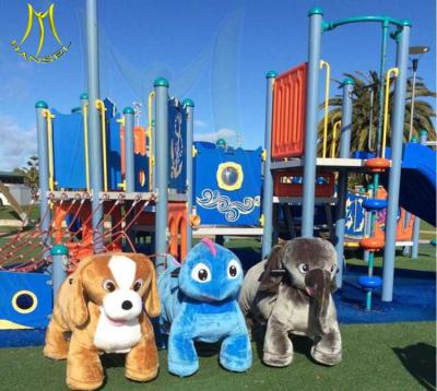 China Hansel plush motorized animals entertainement machine ride on animal toy animal robot for sale for sale