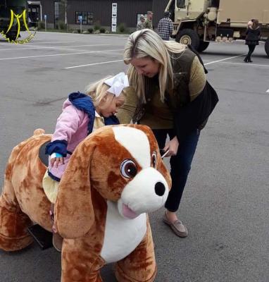 China Hansel Electric Battery Motorized Animal Kiddie Animal Rides For Shopping Mall for sale