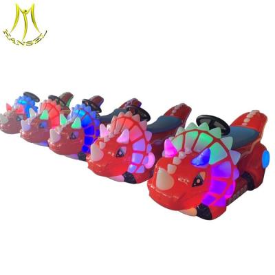 China Hansel kids amusement electric ride on dinsaurs remote control dinosaur ride toy for sale