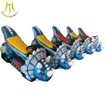 China Hansel  remote control battery operated electric dinosaur motor rides for shopping mall for sale