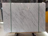 China 1.8cm Natural Italy Carrara White Marble Tiles Honed Marble Subway Tile for sale