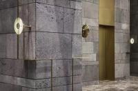 China 2cm Natural Black Lava Stone Floor Tiles 300*600mm Customizable for sale