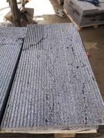 China 2cm Natural Black Lava Stone Floor Tiles 300*600mm Customizable for sale