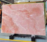 China Pink Onyx Luxury Marble Wall Panels for sale