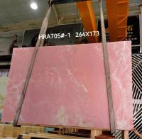 China Pink Onyx Luxury Marble Wall Panels for sale