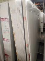 China Pure White Crystal Artificial Quartz Stone Slab Custom Quartz Slab 3cm 1.5cm for sale