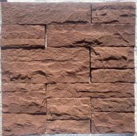 China Frost Resistant Red Sandstone Wall Cladding For Exterior Background Veneers for sale