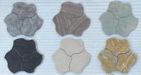 China Wall Decoration Sandstone Mosaic Tiles Waterproof Customized Size for sale