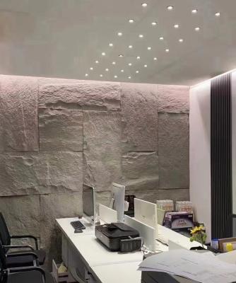 China Moisture Proof Pu Imitation Artificial Stone Panel For Outdoor Wall Decoration for sale