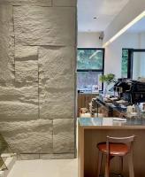 China Moisture Proof Pu Imitation Artificial Stone Panel For Outdoor Wall Decoration for sale