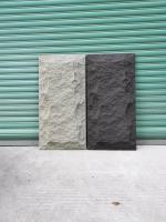 China Polyurethane Fake Stone Wall Cladding Mushroom Face 3d Artificial Stone Wall Panels for sale