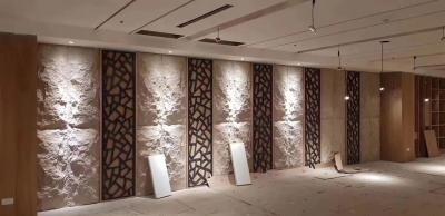 China Decorative Faux Stone Polyurethane Panels For TV Background Wall for sale