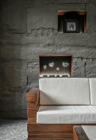 China Man Made 30mm Artificial Stone Slab Ultra Light Decorative PU Stone Wall Panels for sale
