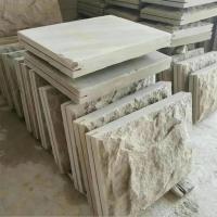 China natural split sandstone mushroom face for exterior wall cladding for sale