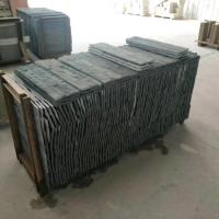 China 400x300mm Black Natural Sandstone Tiles For Outdooor Wall Claddidng for sale