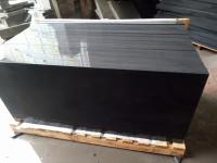 China 400x300mm Black Natural Sandstone Tiles For Outdooor Wall Claddidng for sale