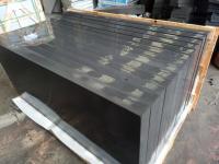 China 400x300mm Black Natural Sandstone Tiles For Outdooor Wall Claddidng for sale