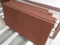 China Red Natural Sandstone Slabs For Building Decoration Abrasion Resistance for sale