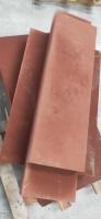 China Frost Resistant 5cm Thick Red Natural Sandstone Slabs For Outdoor Floor Coverings for sale
