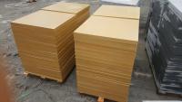 China Natural Split Rough Patio Sandstone Slabs Frost Resistance  Customized Size for sale