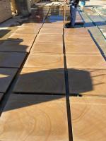 China 10mm-50mm Exterior Sandstone Wall Cladding Split Face Stone Cladding for sale