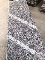 China Spray White Sea Wave Flower granite grave slab granite memorial slabs OEM for sale