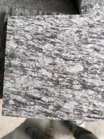 China Sea Wave Flower Chinese Grey Granite Stone Tiles For Flooring Walls 10-20mm for sale