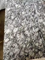 China Sea Wave Flower Chinese Grey Granite Stone Tiles For Flooring Walls 10-20mm for sale