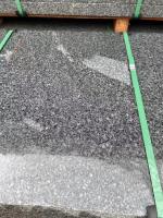China Beveled G604 Black Kitchen Granite Slab Rectangular Granite Hearth Slabs for sale