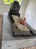 China 18mm Black Galaxy Granite Tiles For Tomb Headstone  Stair Paving for sale